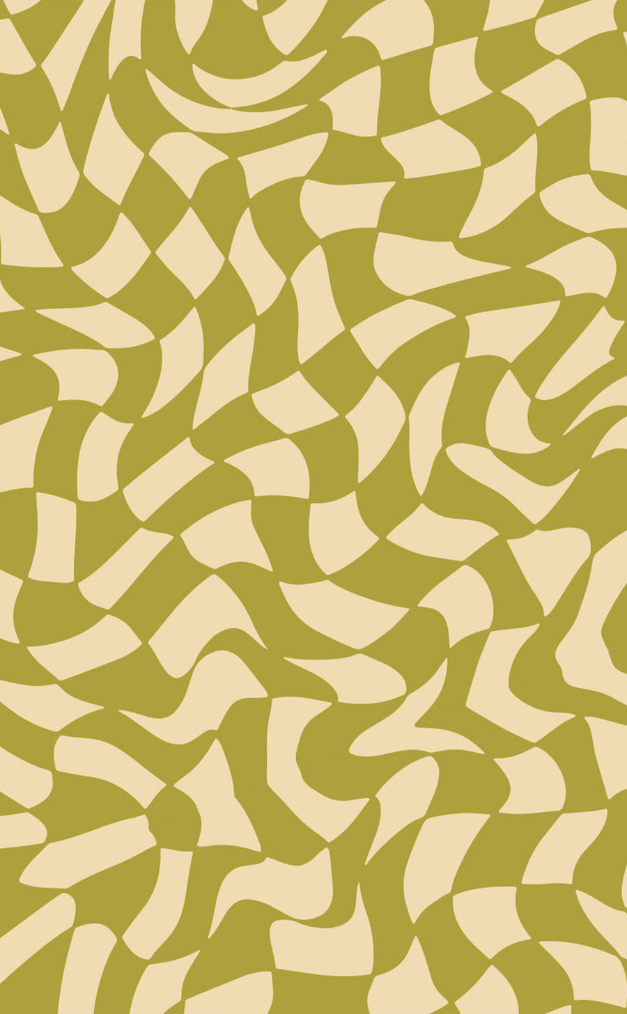 Yellow Wavy Check | Digital Laptop Wallpaper – Kind Bag