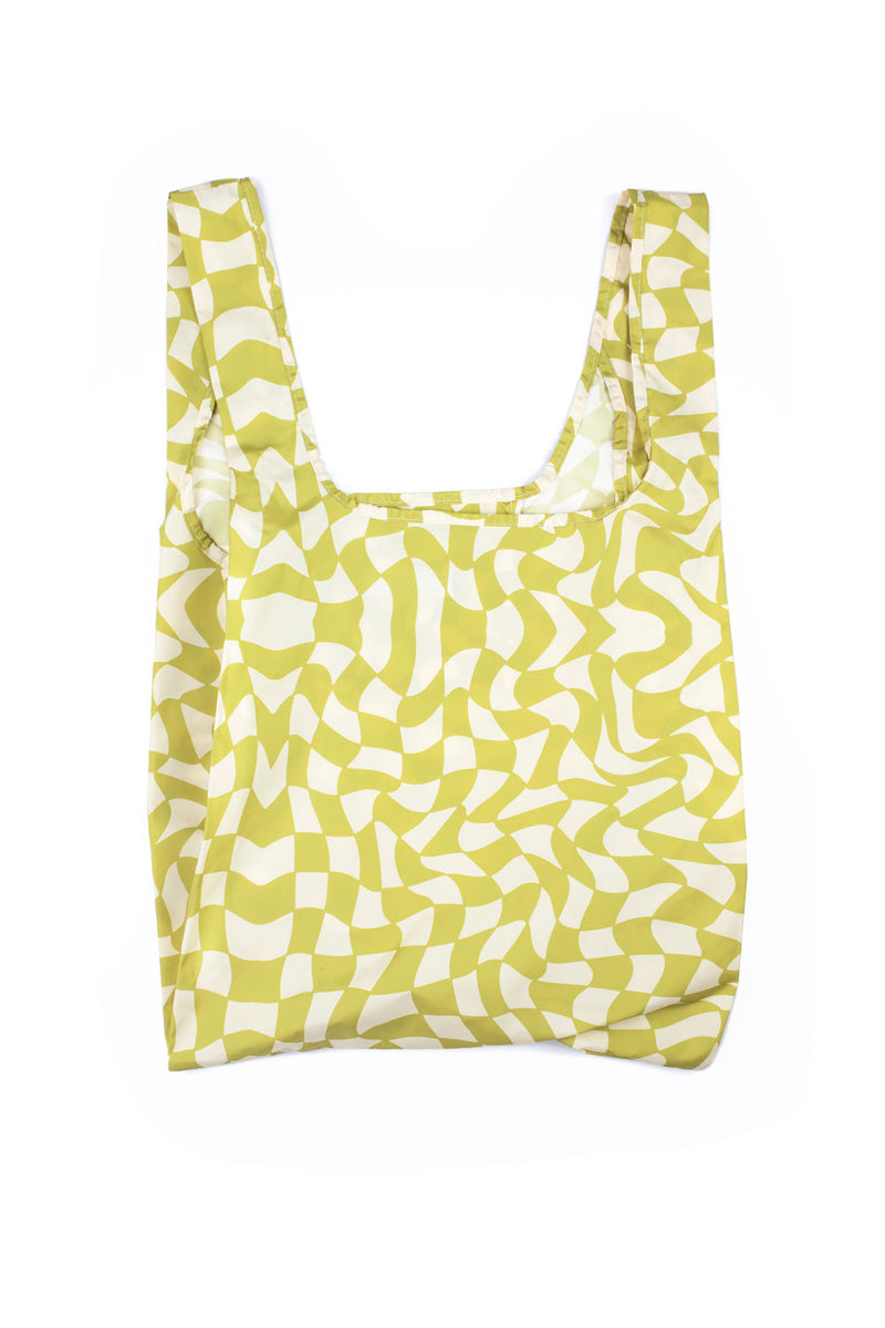 Wavy Check | Medium Reusable Bag (Voxi) – Kind Bag