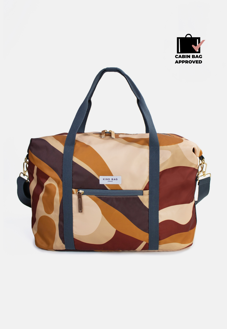 Weekender Bag | Abstract Caramel – Kind Bag