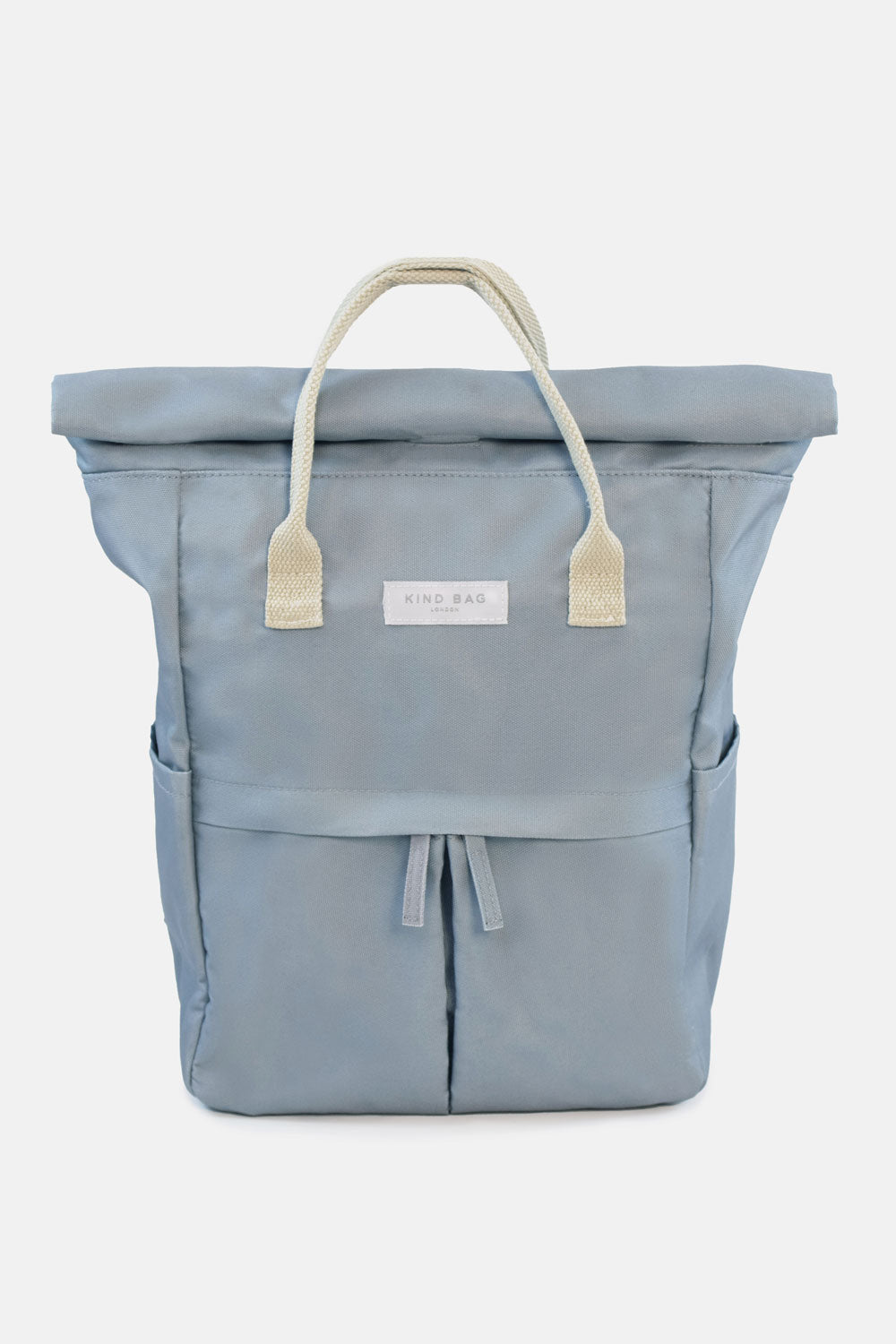 100% Recycled Sustainable Backpacks | Light Grey | Kind Bag London