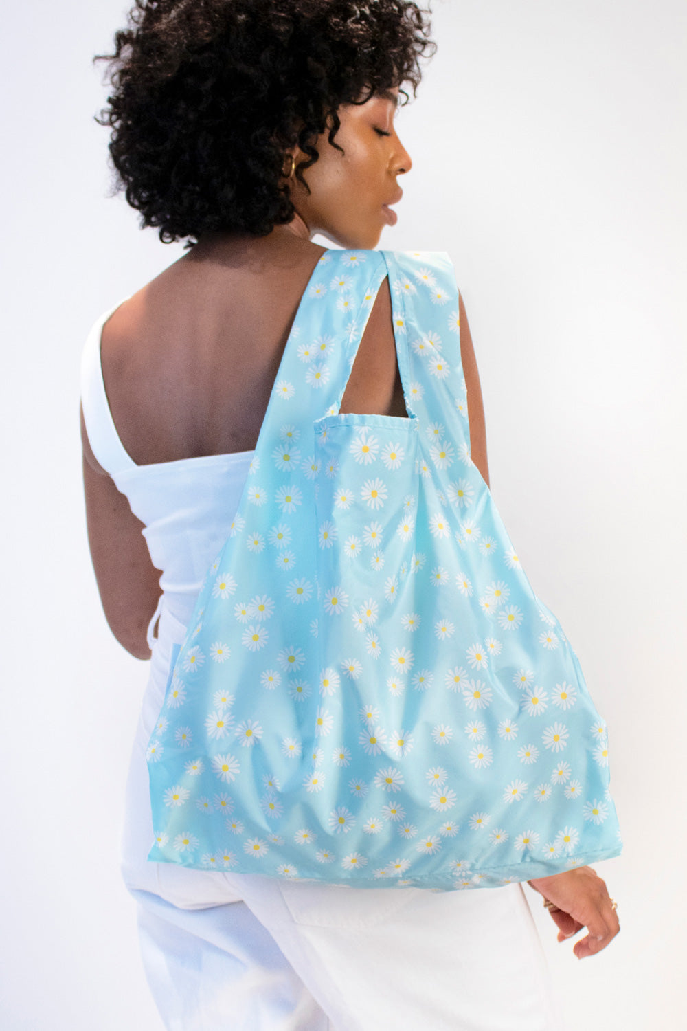 Daisy Blue | Medium Reusable Bag – Kind Bag
